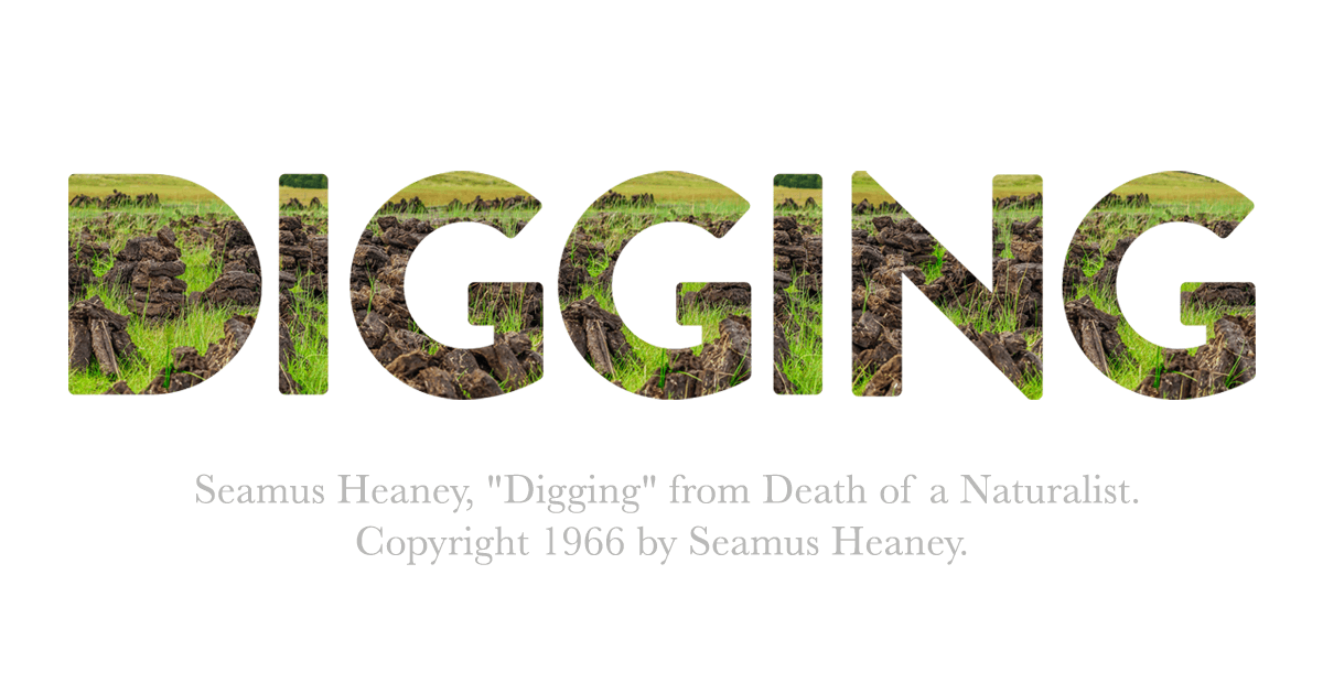Digging by Seamus Heaney, A Digital Experience
